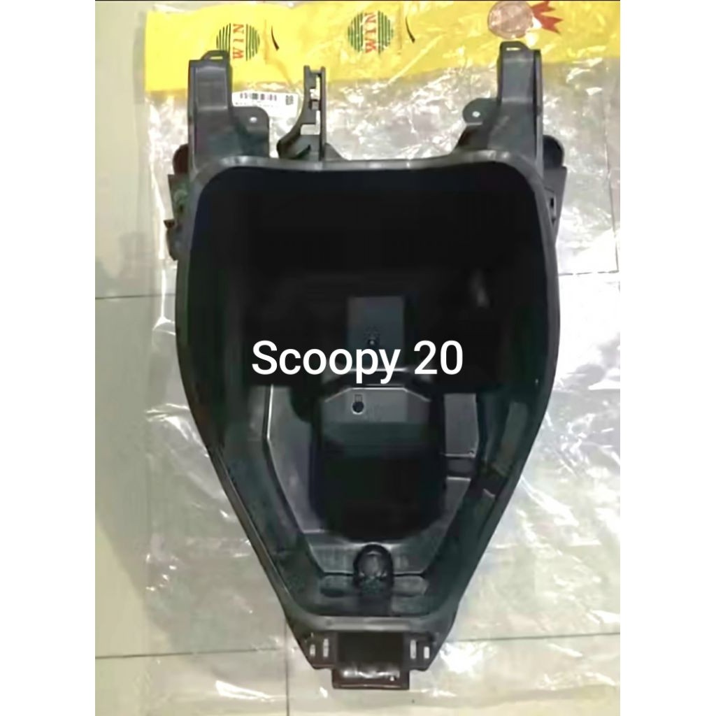 Jual Box Bagasi / Box Helm Honda SCOOPY PRESTIGE 2020 - 2024 Merk WIN ...