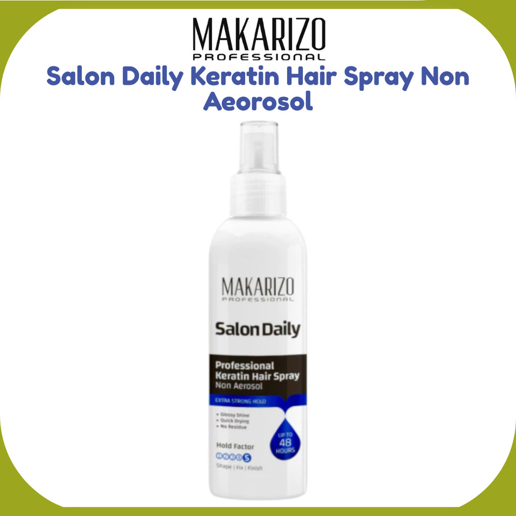 Jual Makarizo Professional Salon Daily Keratin Hair Spray Non Aeorosol ...