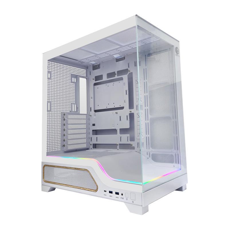 Jual Casing PC Komputer Gaming CUBE GAMING Cubegaming PERICH WH | Mid ...