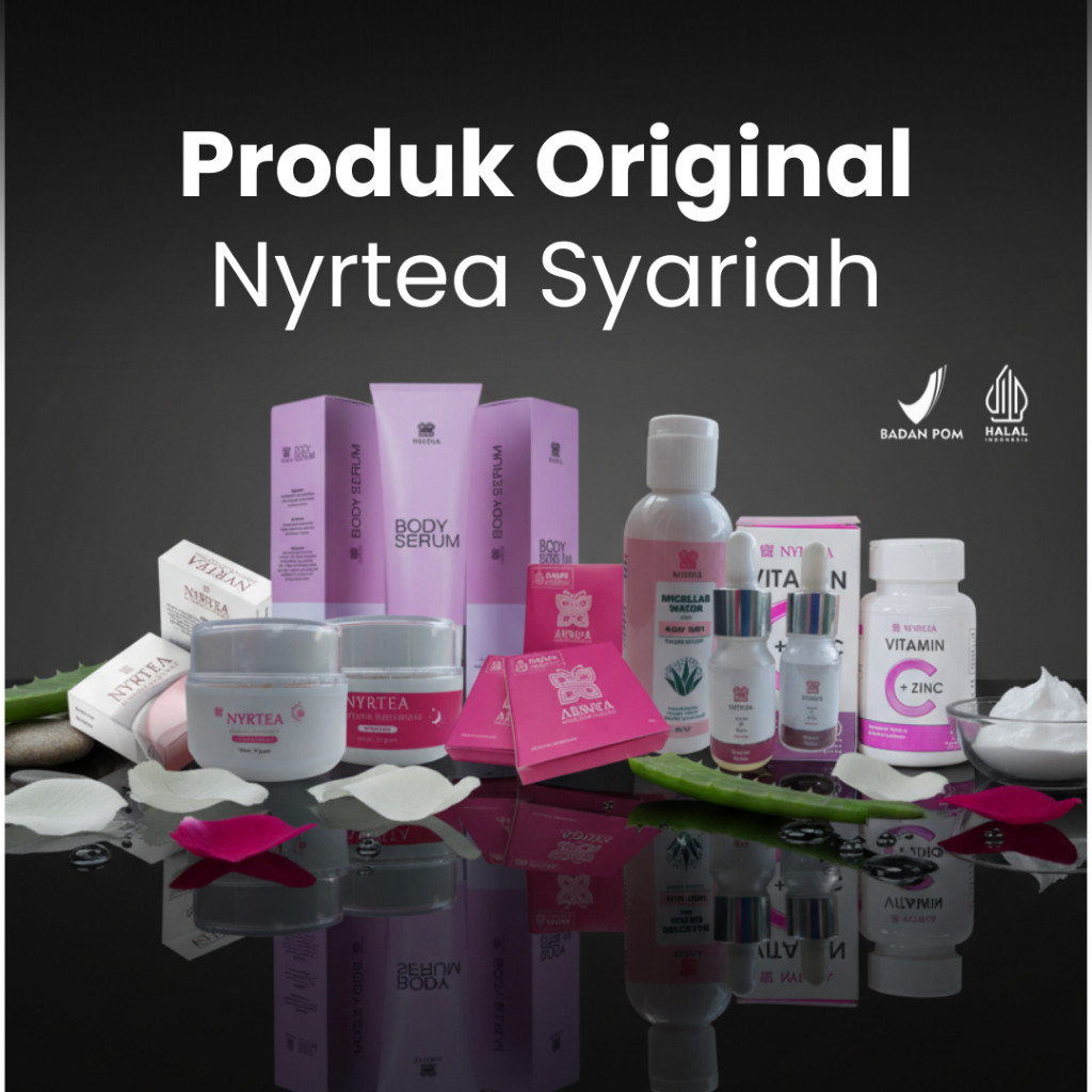 Jual Produk Nyrtea Syariah Original – Sabun, Serum, Body Serum, Night ...