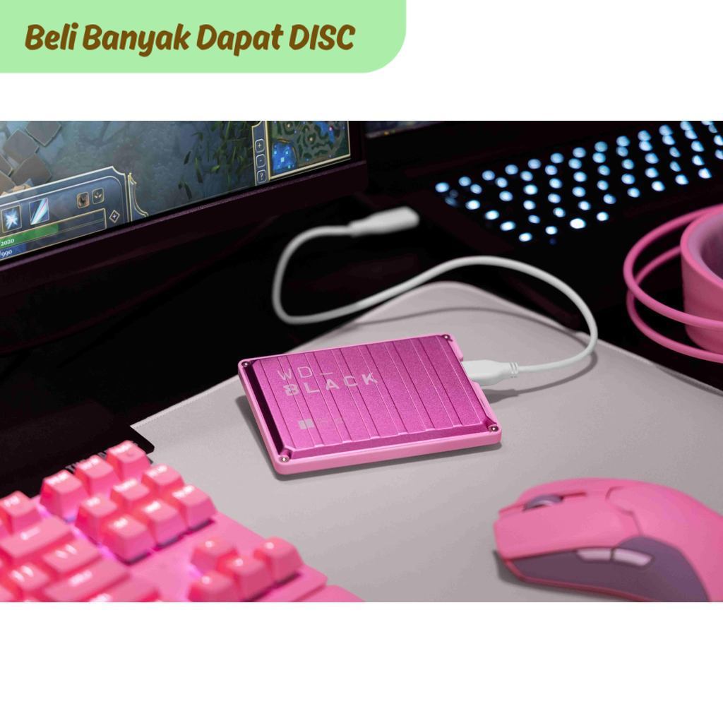 Jual TTN Western gital WD_BLACK 2TB 4TB 6TB Pink P10 Game Drive ...