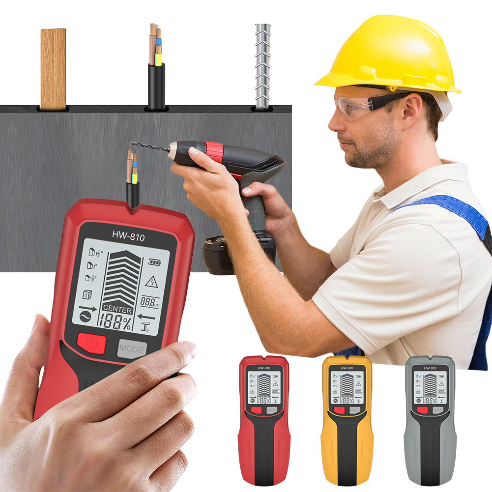 Jual 6 in 1 Smart Stud Finder Wall Scanner High Accuracy Stud Finder ...