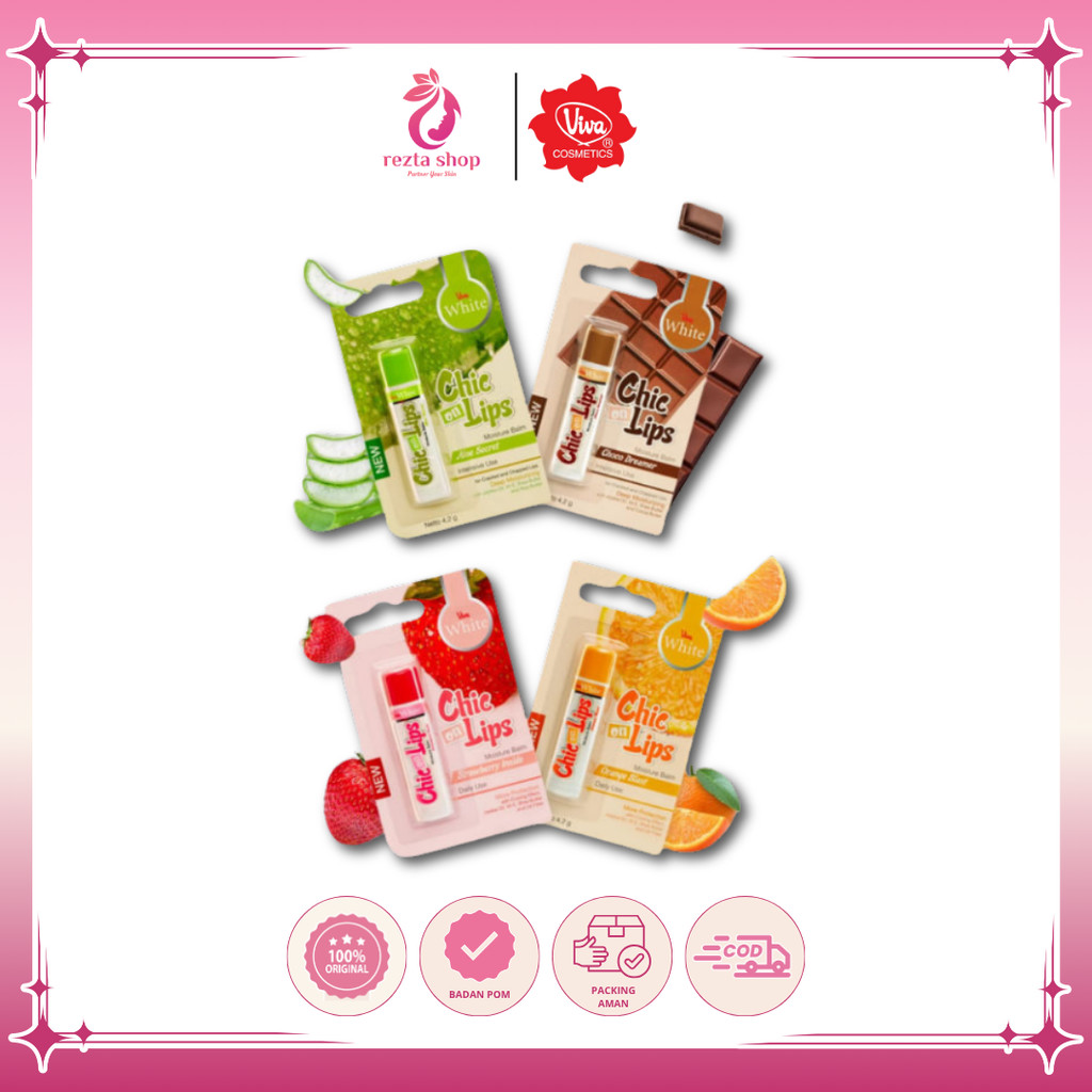 Jual VIVA Chic On Lips Moisture Balm | Shopee Indonesia