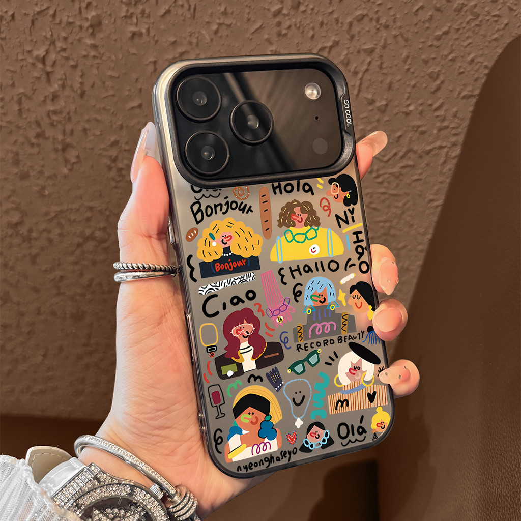 Jual Nudesign Abstract Girl Sesuai untuk phone case iphone 15 aesthetic ...