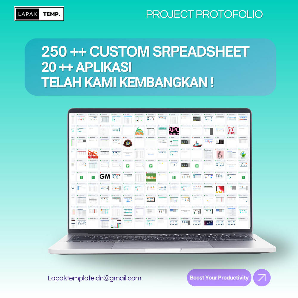Jual Template Excel Custom Sesuai Kebutuhan - Project Based Excel ...