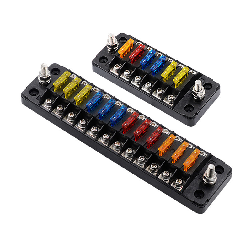 Jual Car Fuse Box Holder Flame Retart 32V 75A Blade Fuse Block With ...