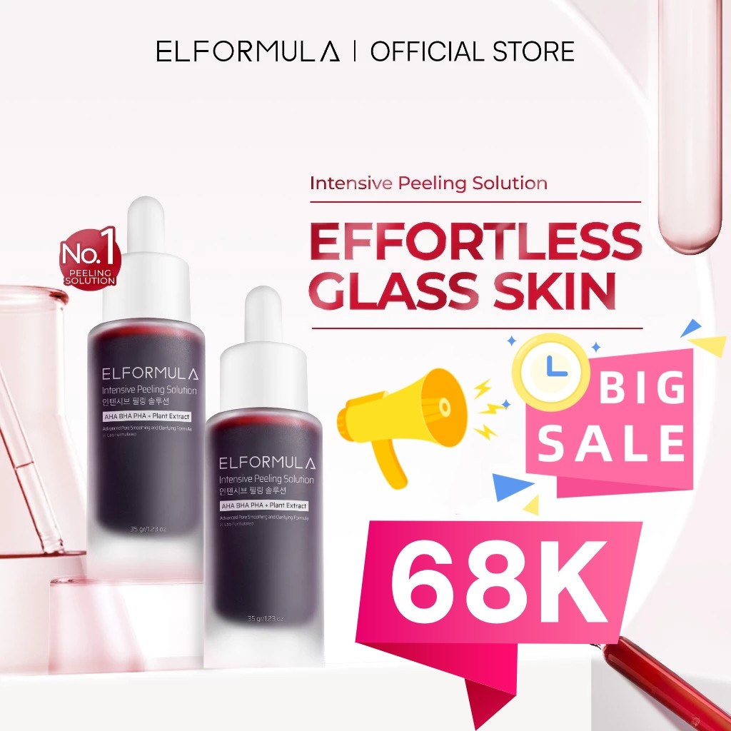 Jual [BPOM ORI] ELFORMULA Intensive Peeling Solution 35g - Peeling ...