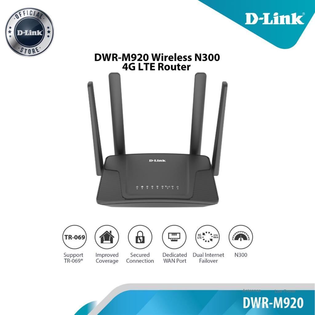 Jual D-Link DWR-M920 Modem Wifi 4G LTE Cat 4 Garansi Resmi 1 Tahun ...