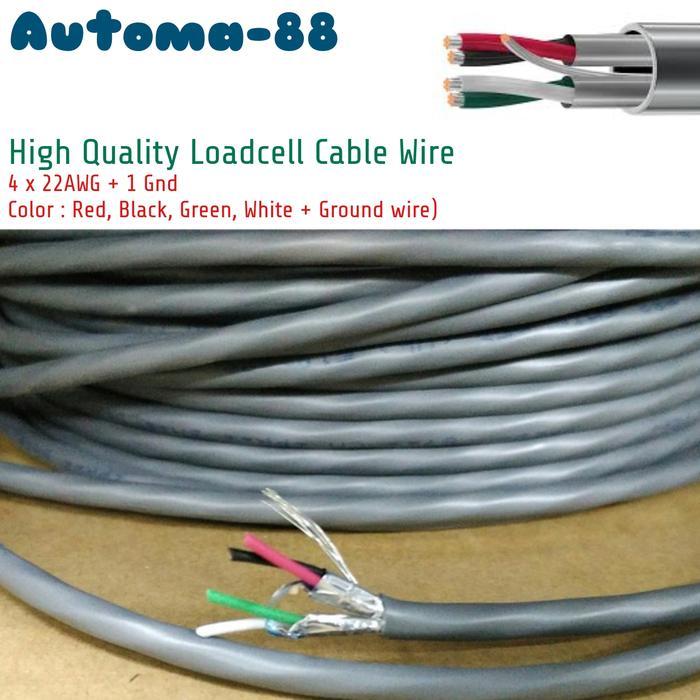 Jual Kabel Loadcell High Quality isi 4 warna Line 22AWG Load cell ...