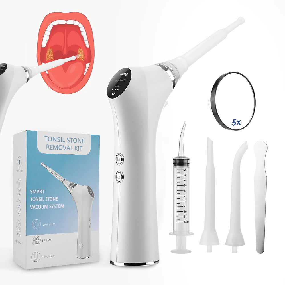 Jual Electric Tonsil Stone Remover With Irrigation Syringe tant Suction ...