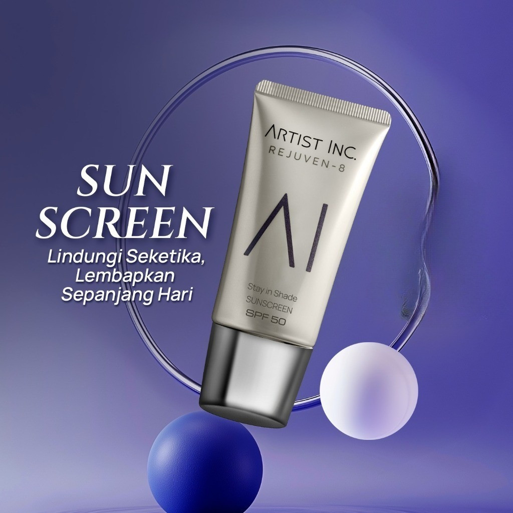 Jual ARTIST INC. REJUVEN-8 Sunscreen SPF 50 – Stay in Shade Sunscreen ...