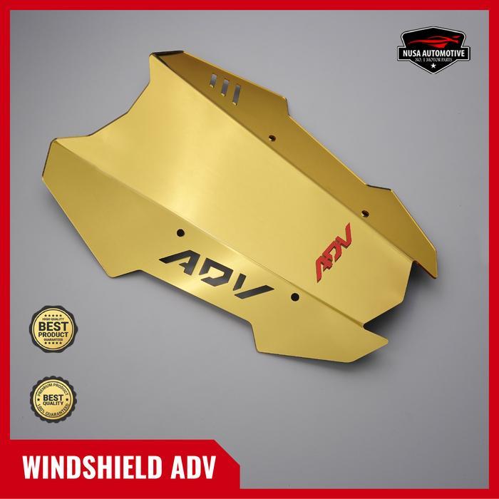 Jual WINDSHIELD HONDA ADV 150-160 VISOR ADV 150-160 MODEL SPIDER - Gold ...