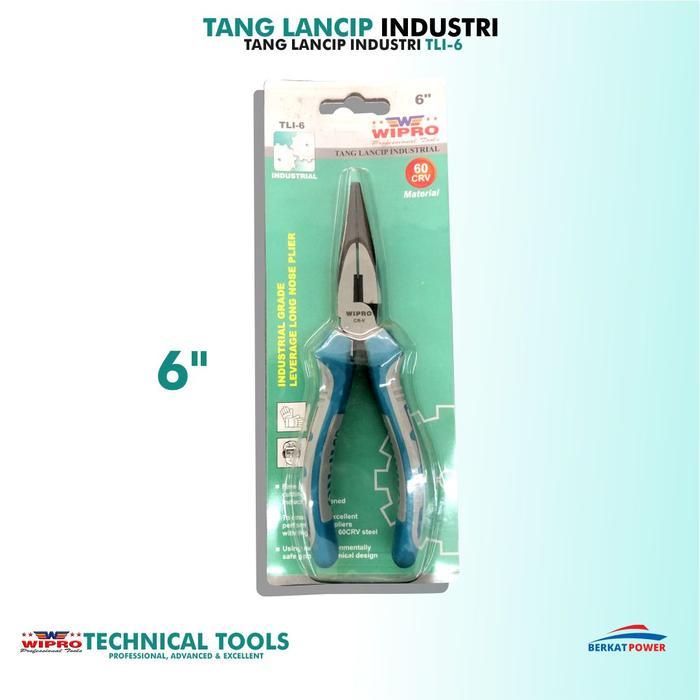 Jual Tang Lancip Industri Wipro Type TLI-6 6'' | TLI-8 8" - TLI-6 (6 ...