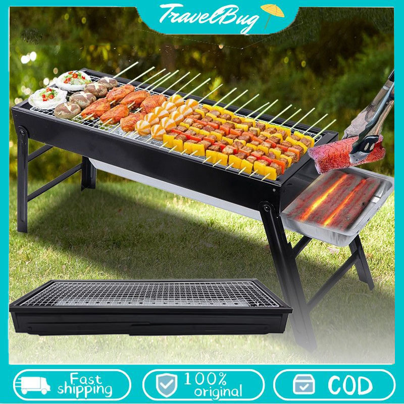 Jual Pemanggang Barbekyu Outdoor Alat Panggang Arang Model Lipat Mudah ...