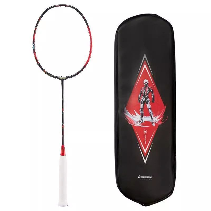 Jual Kawasaki Six Star Spider-Man King's Badminton Racket Single Shot ...