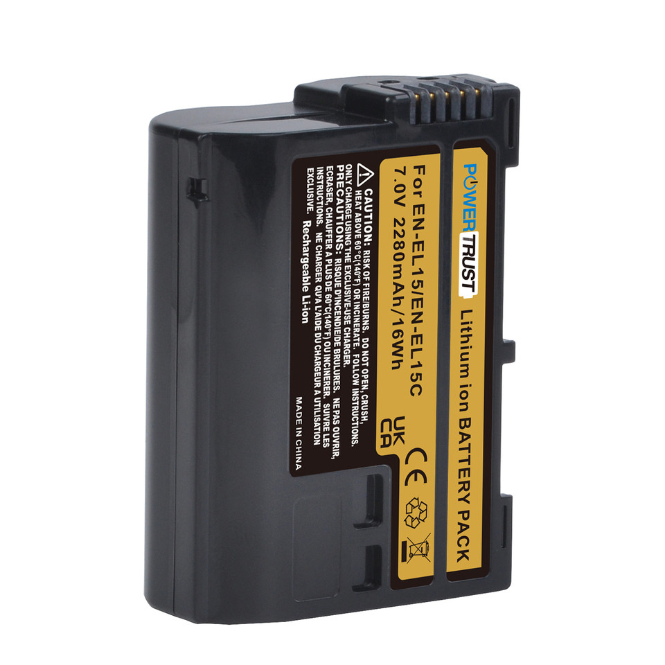 Jual 2280mAh EN-EL15C EN-EL15 EN-EL15A Battery for Nikon Z5,Z6,Z6 II,Z7,Z7II,Z8,ZF,D800,D810 ...