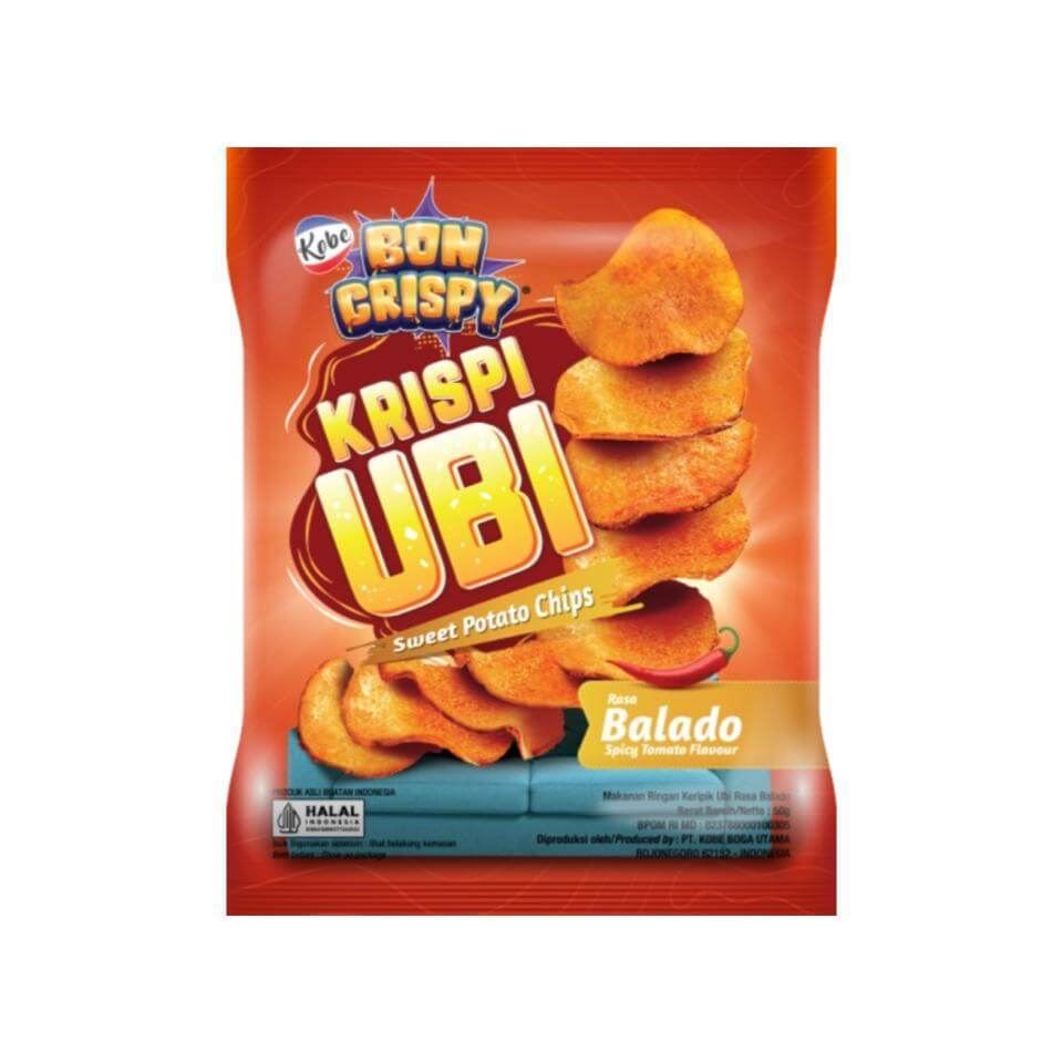 Jual Bon Crispy Snack Ubi Balado 50 gr | Shopee Indonesia