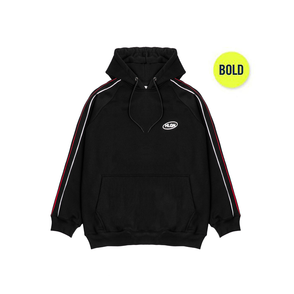 Jual HOOLIGANS Hoodie Bold Classico Black | Shopee Indonesia