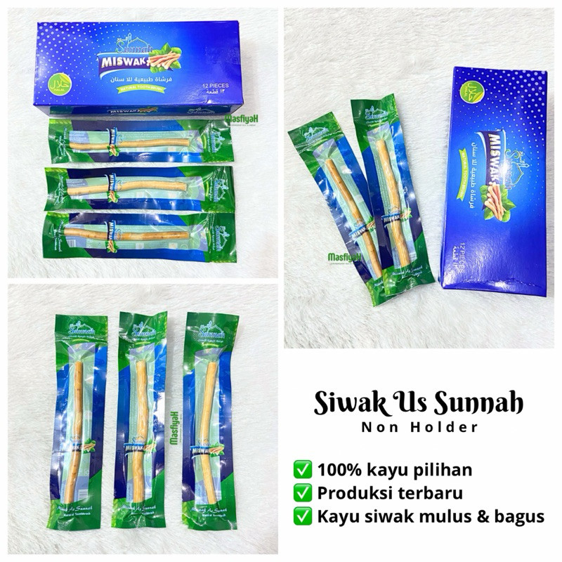 Jual SIWAK US SUNNAH - NON HOLDER MISWAK US SUNNAH ORIGINAL SIWAK ...