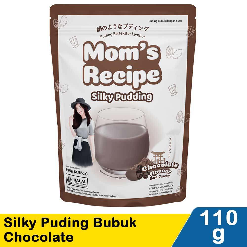 Jual MOM'S RECIPE SILKY PUDING BUBUK CHOCOLATE 110g | Shopee Indonesia