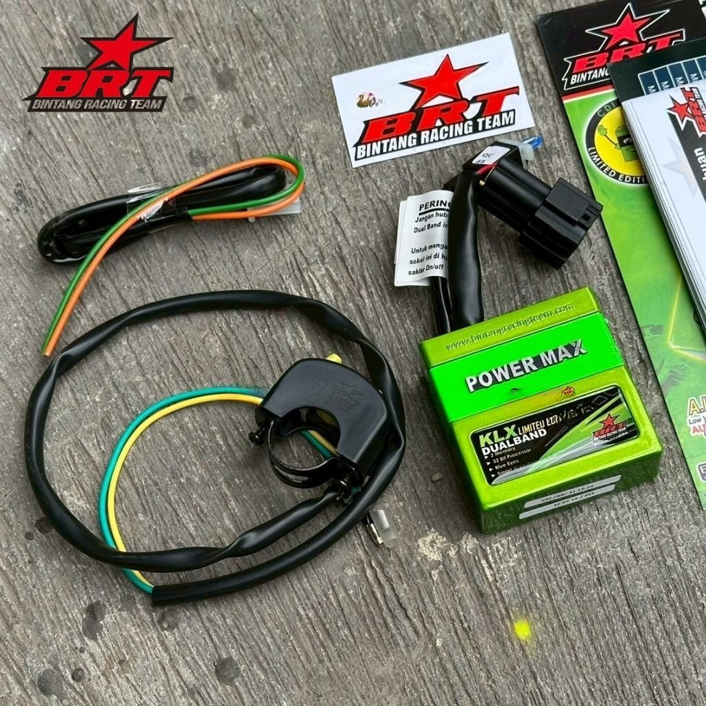 Jual CDI BRT POWERMAX LIMITED EDITION GREEN KLX 150 DTRACKER 150 TR RK ...