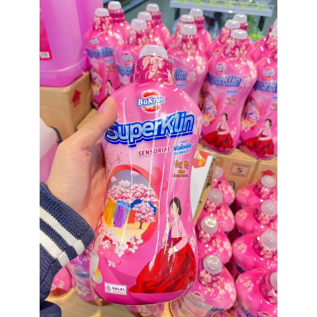 Jual Bukrim Superklin 700ML Detergen Cair Sabun Cuci BuKrim Sensorial ...
