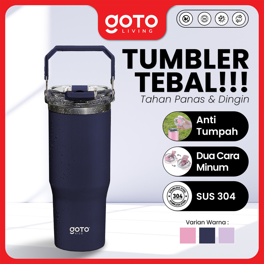 Jual (Special Offer) [TEBAL, ANTI TUMPAH & TAHAN 24 JAM] Goto Kizo ...