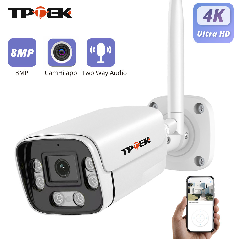 Jual 8MP 4K IP Camera Wifi Outdoor Surveillance Home Securtiy ...