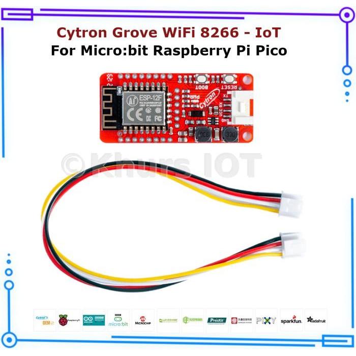 Jual Cytron Microbit Grove WiFi 8266 - IoT for micro:bit Raspberry Pi ...