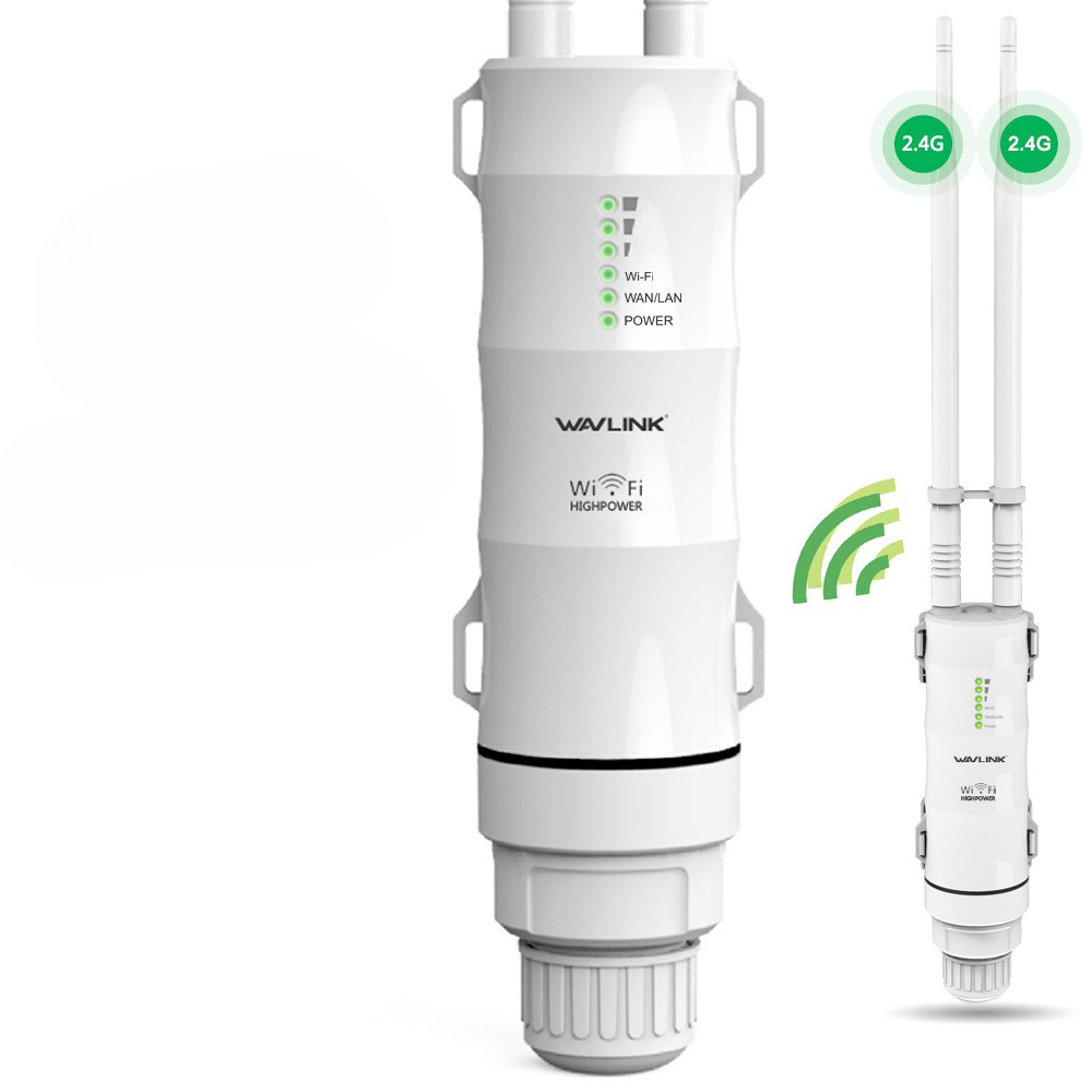 Jual Wavlink High Power 300Mbps Wireless Wifi Repeater Outdoor 24G ...