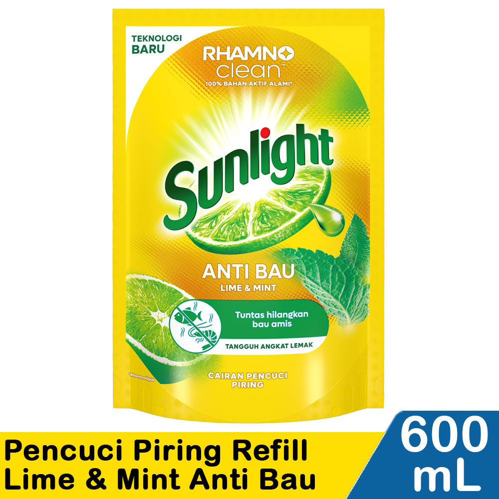 Jual SUNLIGHT PENCUCI PIRING REF LME&MNT ANT BAU 650/600mL | Shopee ...