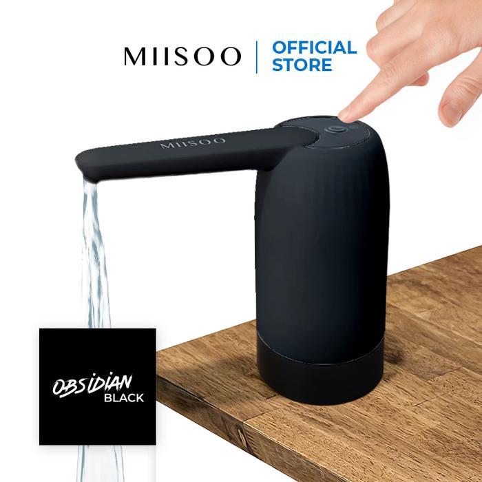 Jual MIISOO Pompa Obsidian Black/Pompa Air All Black/Pompa Galon ...