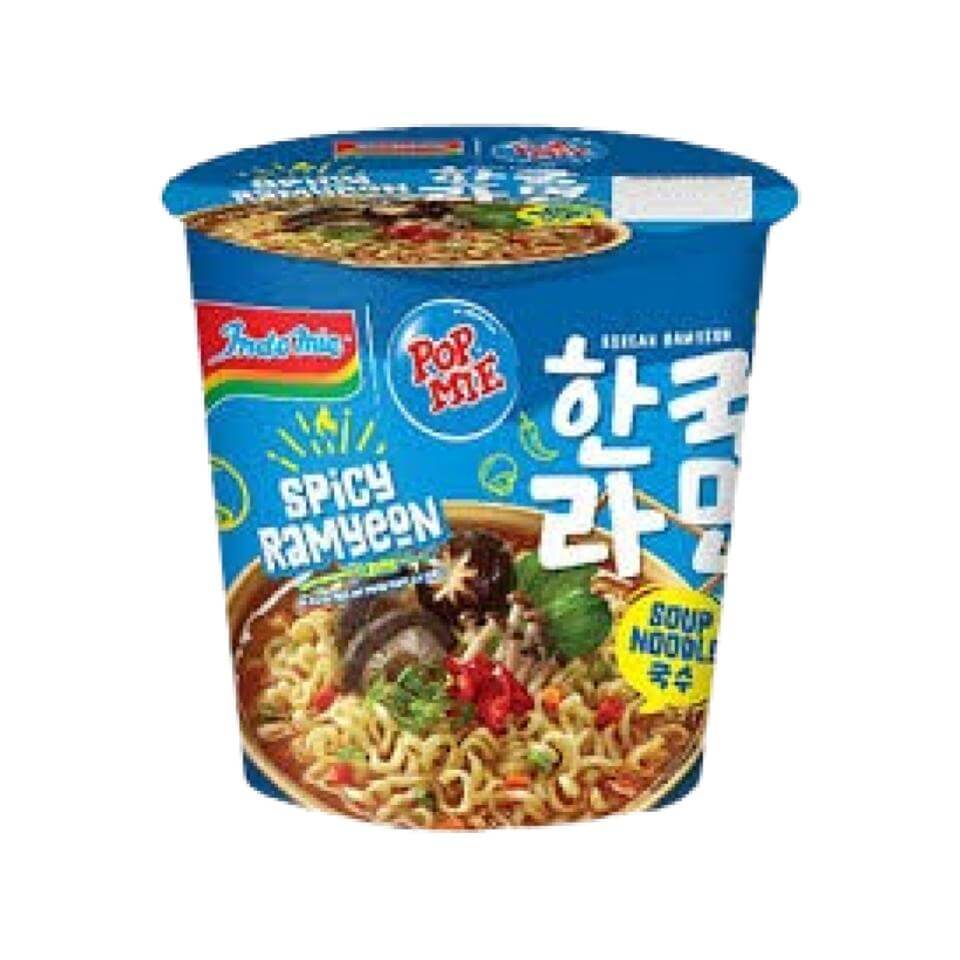 Jual Pop Mie Mie Instan Spicy Ramyeon Cup 71 gr | Shopee Indonesia