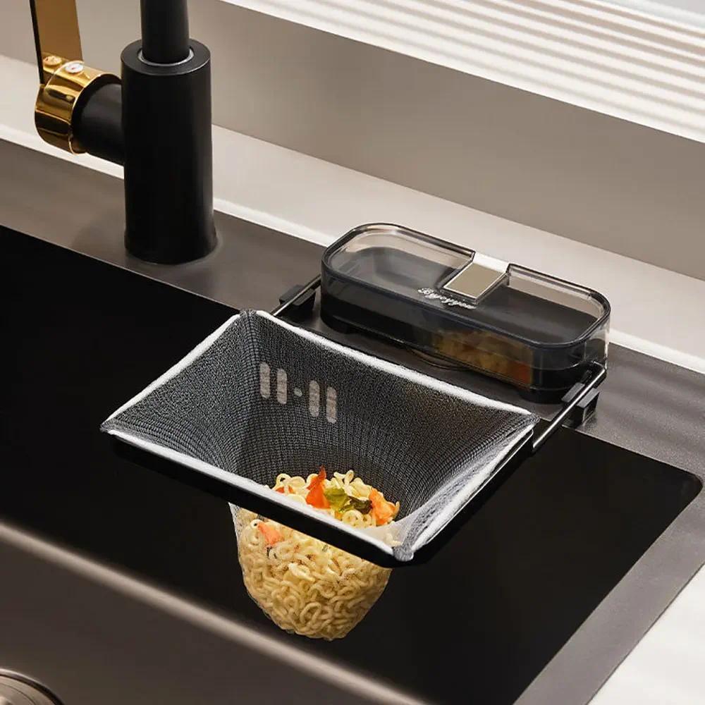 Jual Kitchen Sink Filter Food Waste Strainer Mesh Multifunctional ...