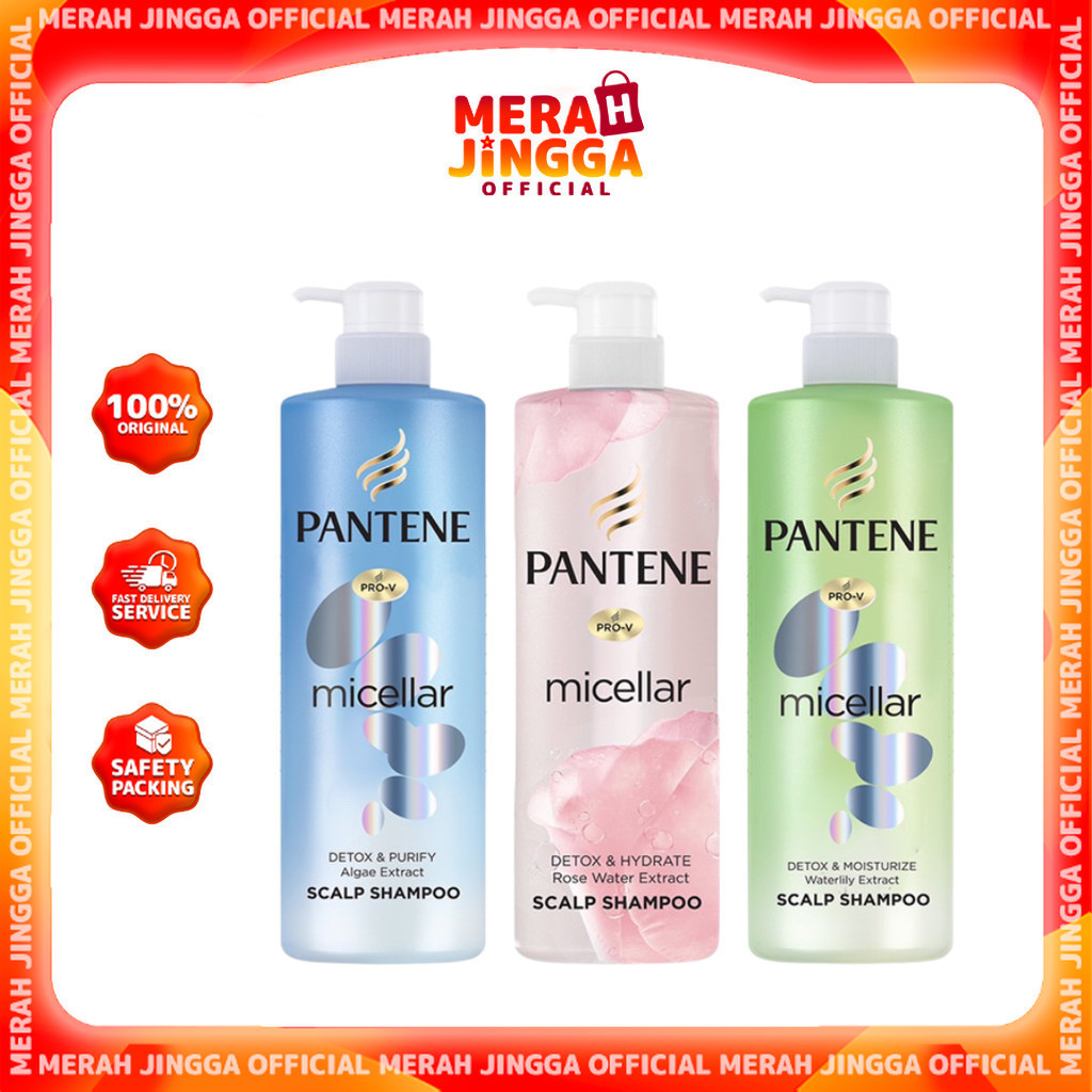 Jual Pantene Micellar Shampoo / Conditioner / Kondisioner / Pantene ...