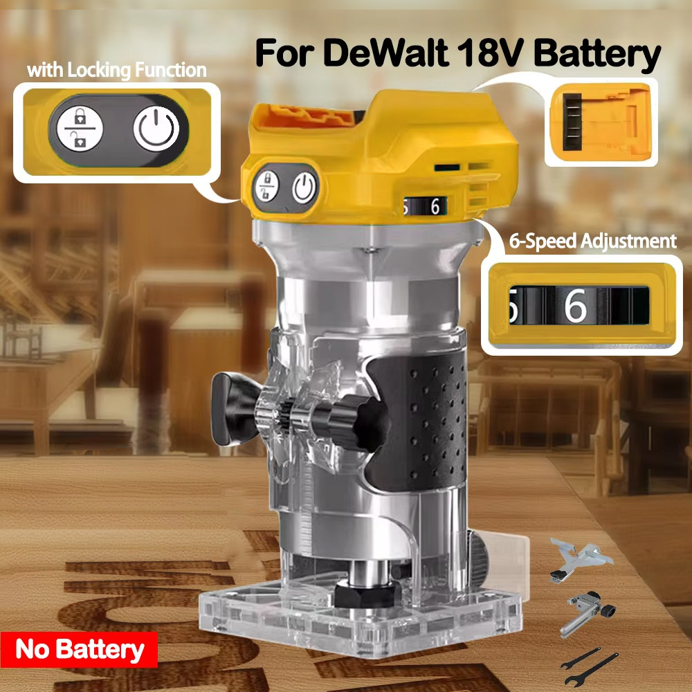 Jual Brushless Electric Trimmer Woodworking Trimming Machine Wood ...
