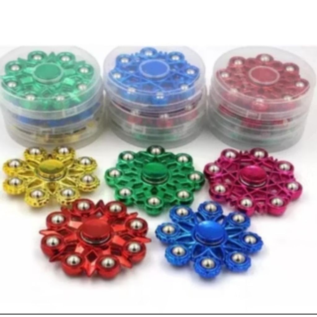 Jual M5-8 mainan spiner besi metalik ukuran besar MURAH | Shopee Indonesia