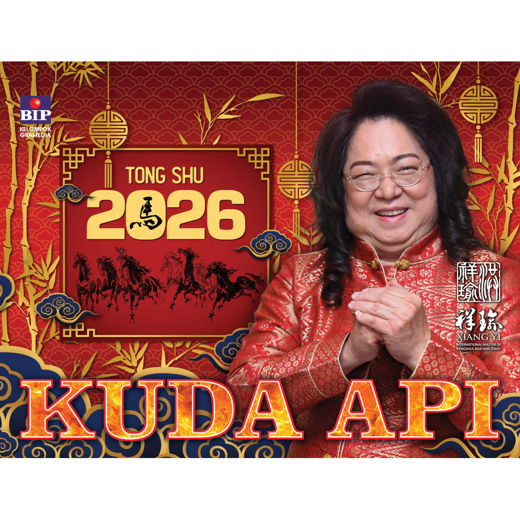 Jual BHE Buku Kalender Tong Shu 2026: Kuda Api - ADHI PANNACATTA ( XIANG YI ) | Shopee Indonesia