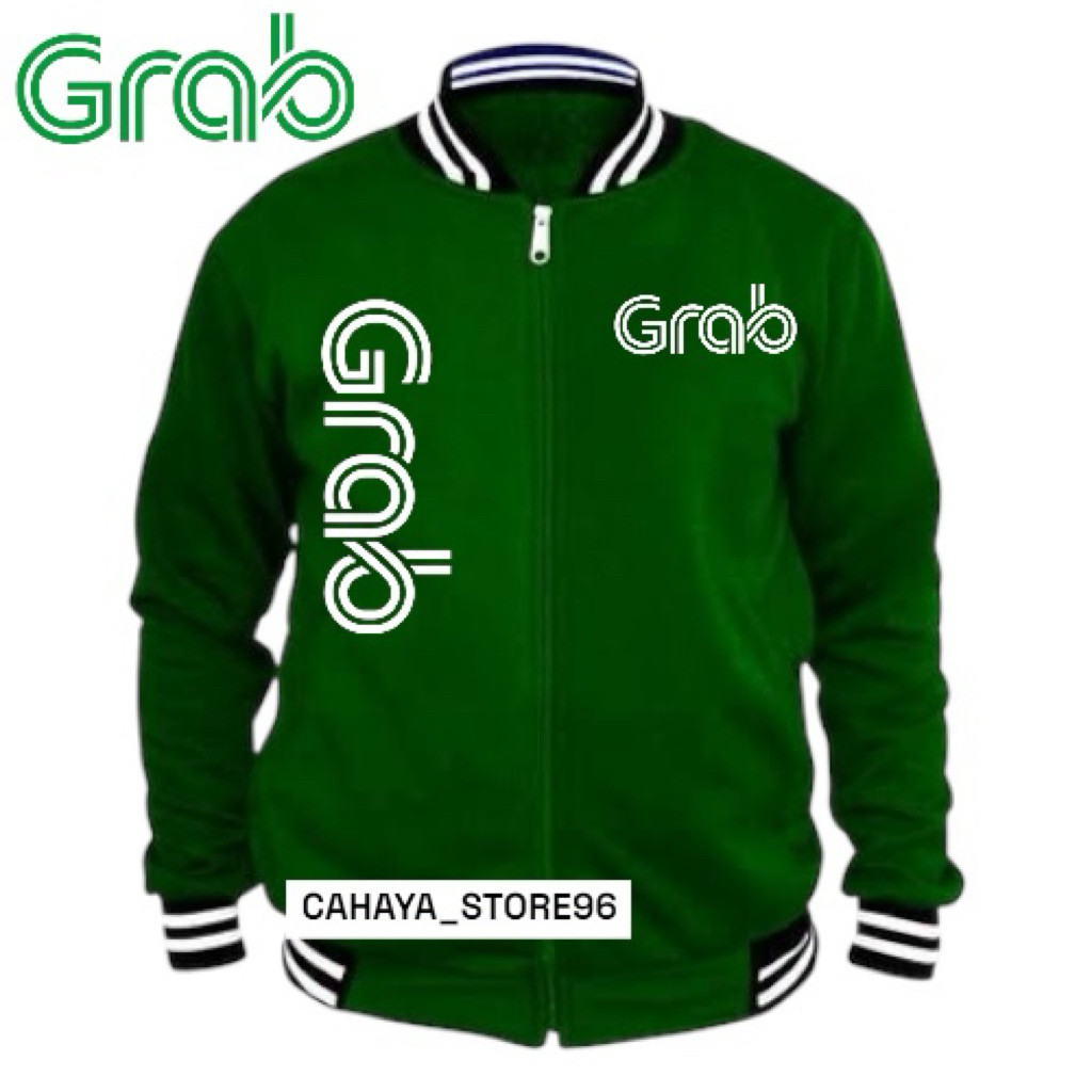 Jual Jaket Bomber ,gRAb,Terbaru / Jaket Driver Transportasi Online ...