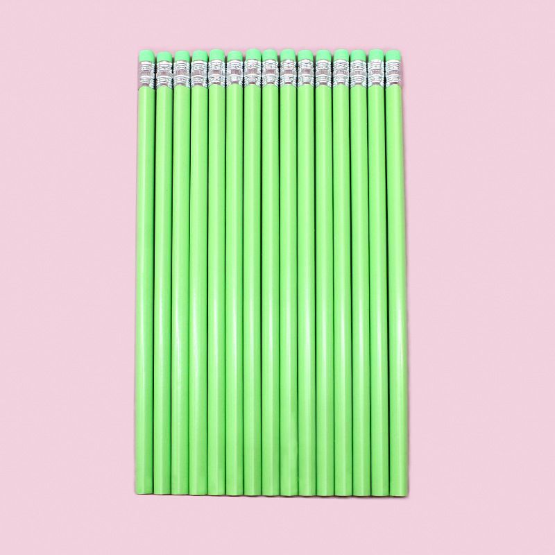 Jual 100Pcs Personalized Pencil Engraved Wooden Pencils With Eraser ...