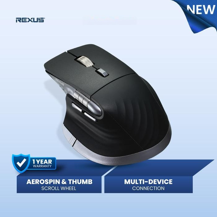Jual Rexus Flow QZ30 / QZ-30 Mouse Office Wireless Ergonomic Silent ...