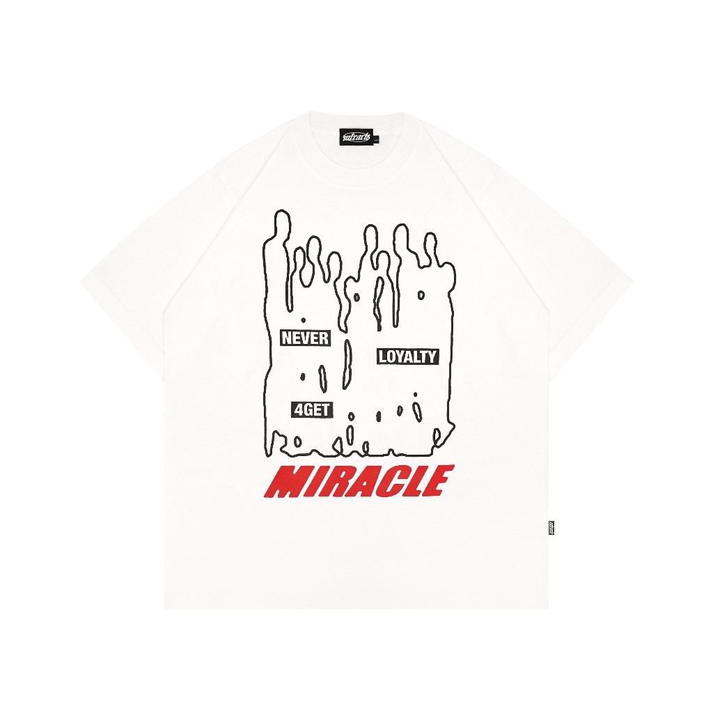 Jual [ORI] Miracle Mates - Goosed White Oversized T Shirt | Shopee ...