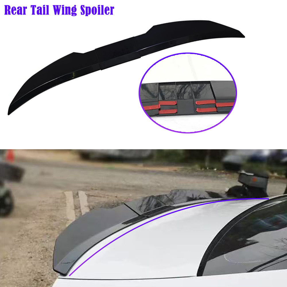 Jual New Style Universal 3pcs Se Rear Trunk Tail Rear Wing Spoiler 117 ...