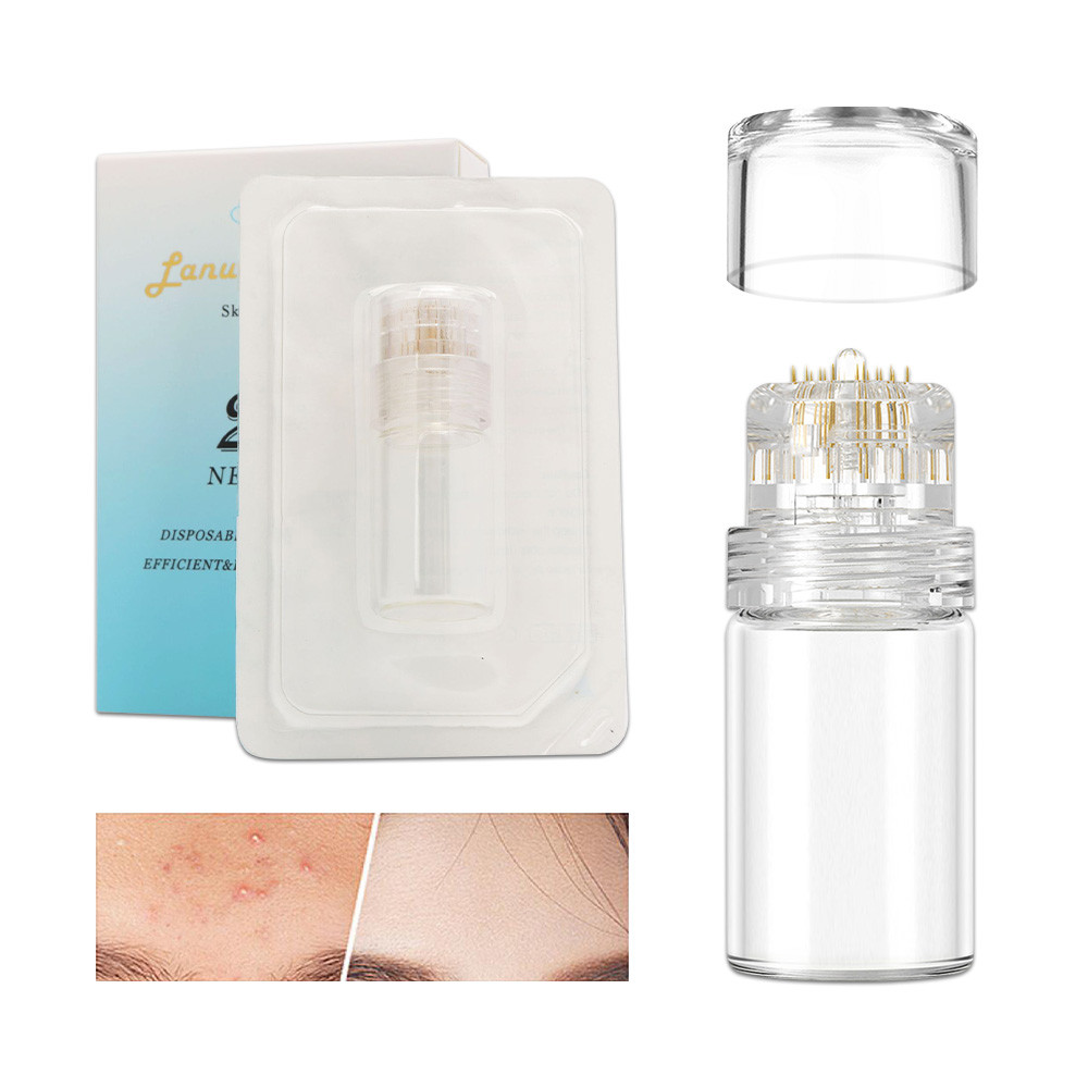 Jual Reusable Hydra 20 Pin Micro Needle Titanium Tips Derma Needles ...