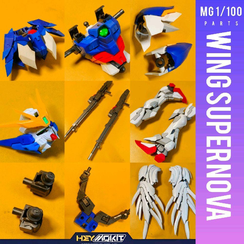 Jual MG 1/100 WING SUPERNOVA PARTS PART WAIST SKIRT TORSO BODY CHEST ...
