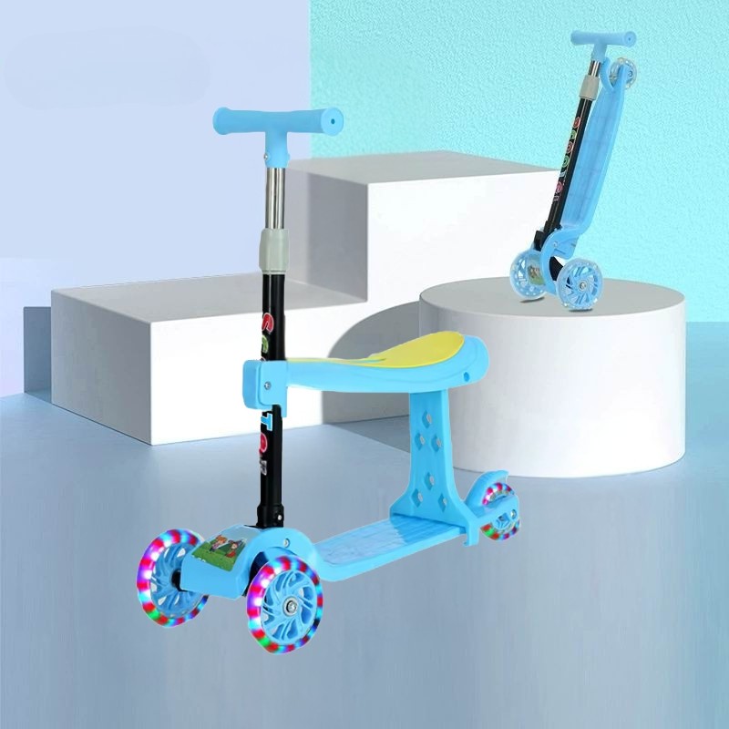 Jual Kiddigo Mainan Otopet Scooter Anak Skuter Roda 3 Bisa Lipat ...