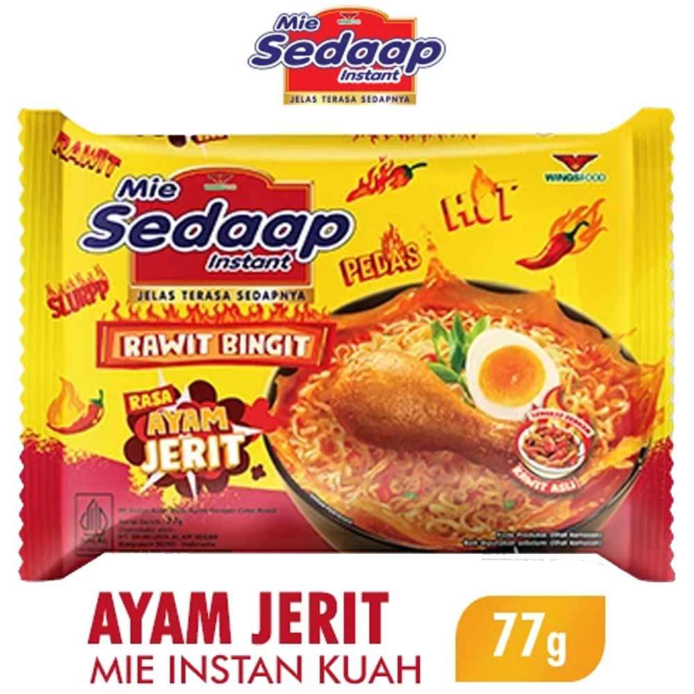 Jual SEDAAP MIE MIE INSTANT KUAH AYAM JERIT 77g | Shopee Indonesia