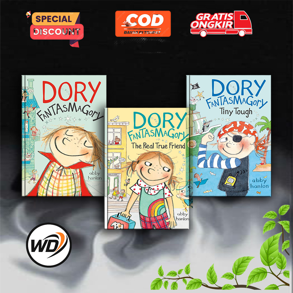 Jual Dory fantasmagory ( 5 Book Series ) By Abby Hanlon (English ...