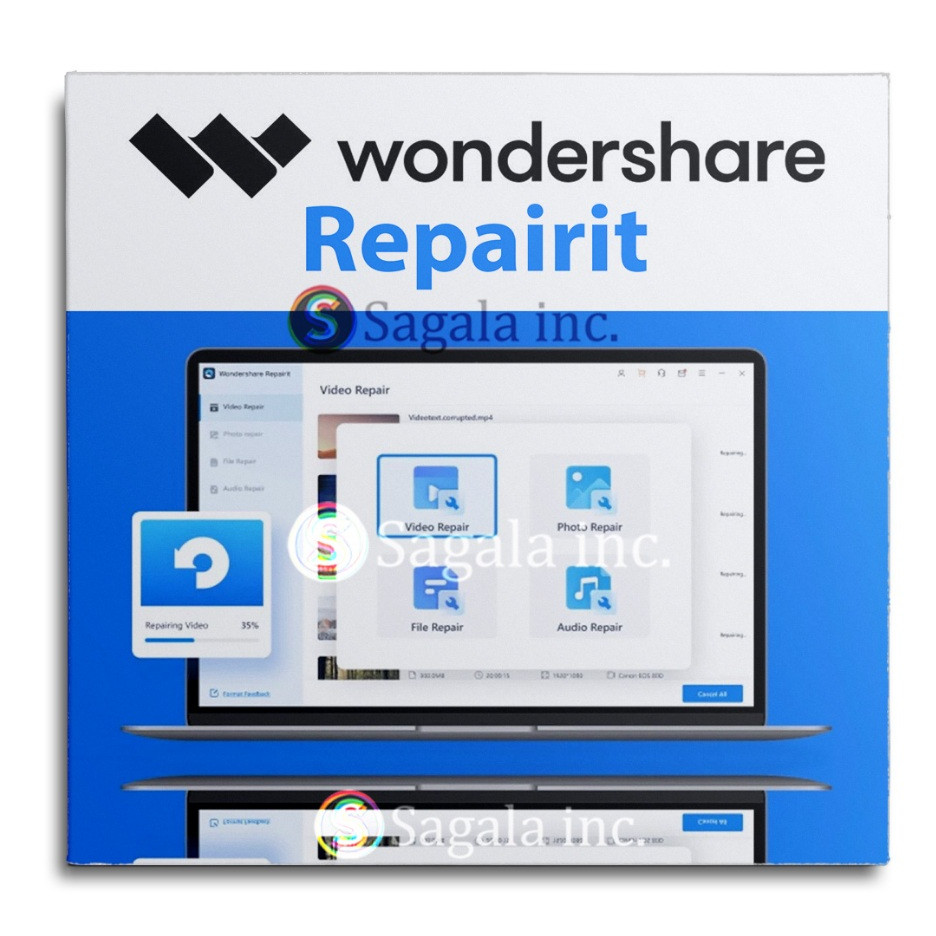 Jual WonderShare Repairit - Windows Mac - Repair Corrupt Damage Broken ...
