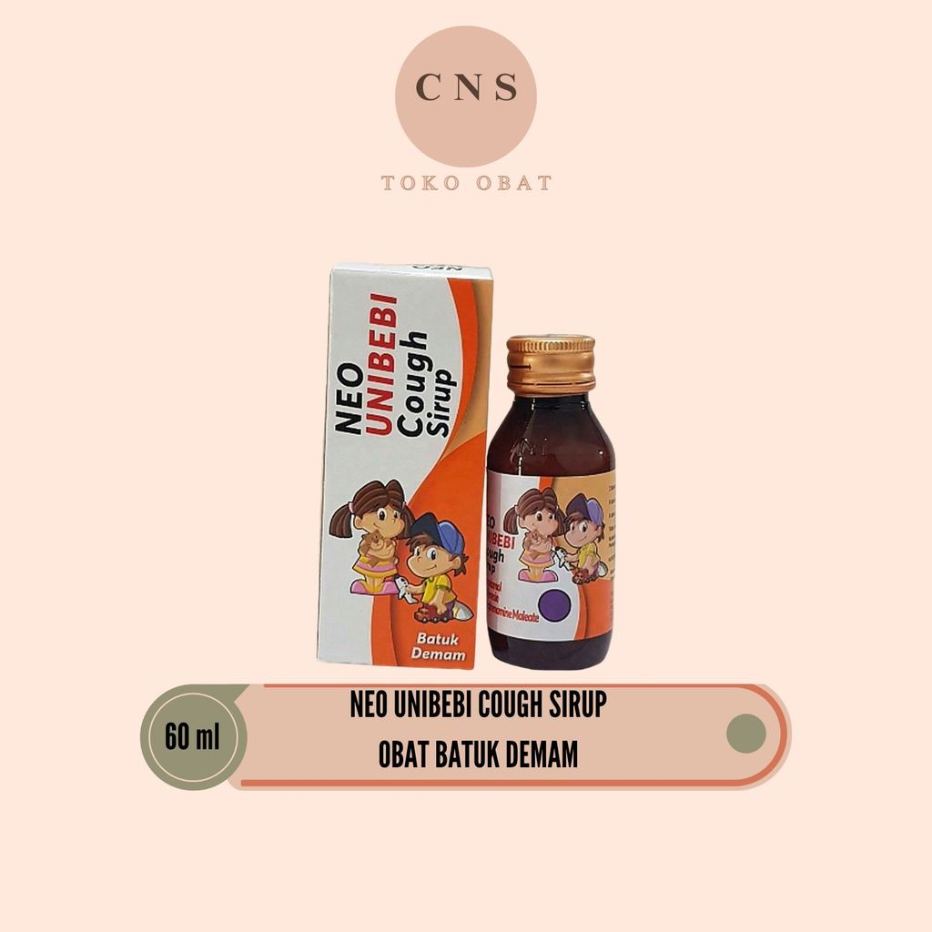 Jual Neo Unibebi Cough Sirup 60ml Obat Batuk Demam | Shopee Indonesia